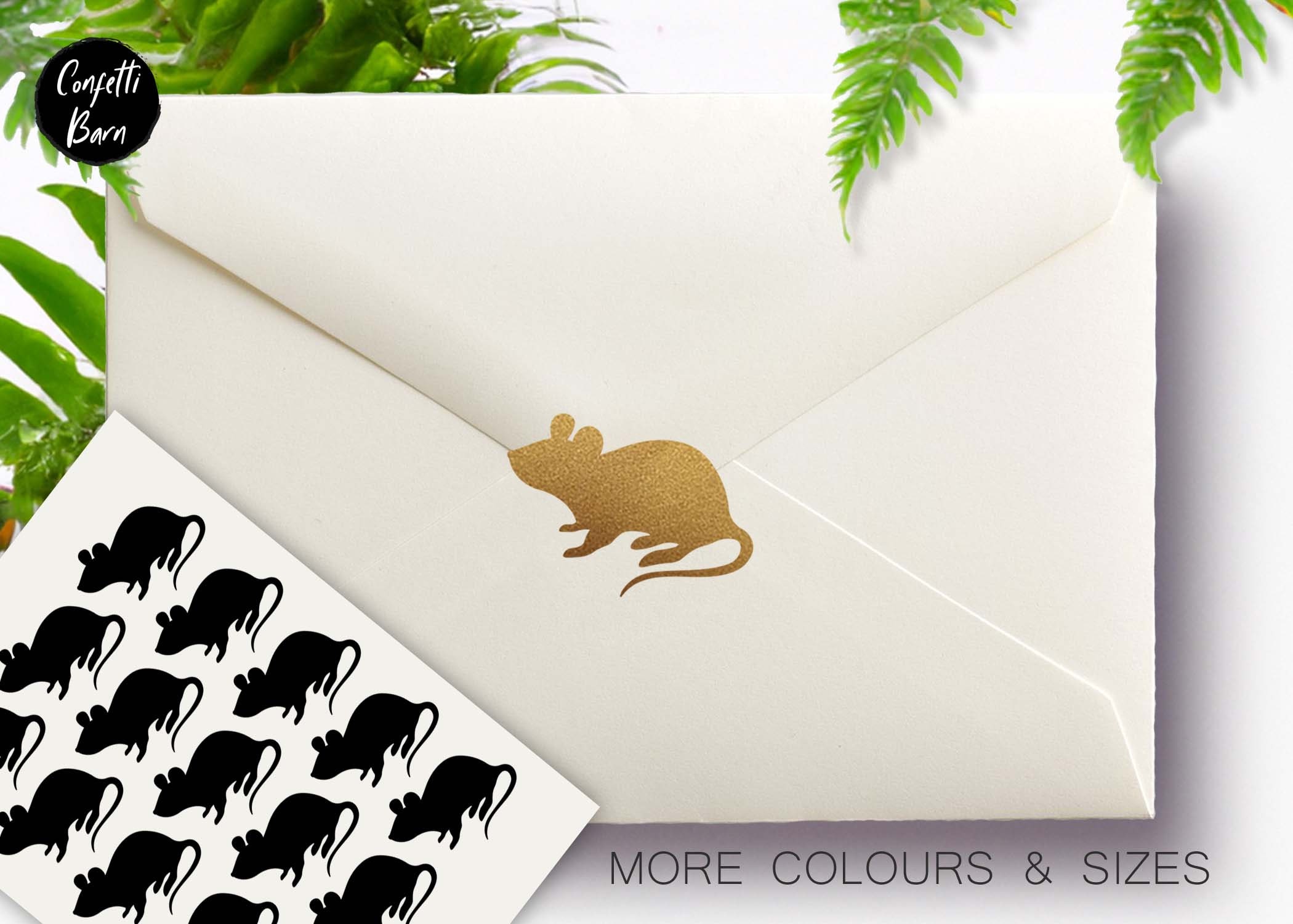 Mouse Stickers Cute Mouse Sticker Small Rodent Theme Decals - Etsy