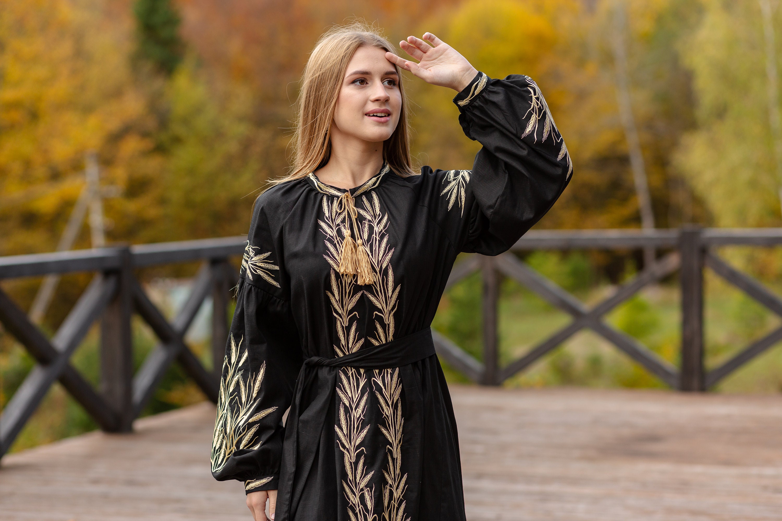 Ukraine Dress, Custom Embroidery, Ukrainian Vishivanka, Traditional ...