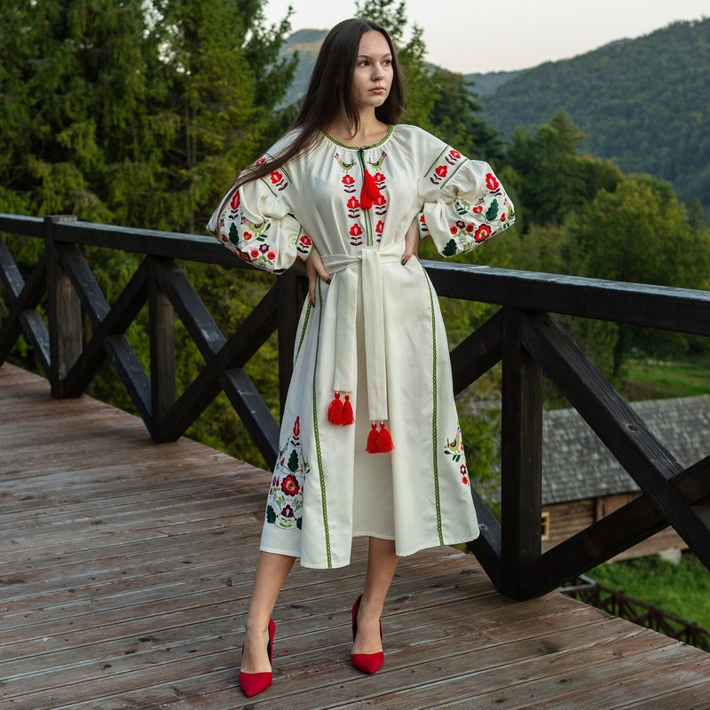 Slavic Dress - Etsy