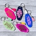 Motel Retro Keychain | Funky Keychain | Retro Keychain | Gifts for Her ...