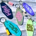 Motel Retro Keychain | Funky Keychain | Retro Keychain | Gifts for Her ...