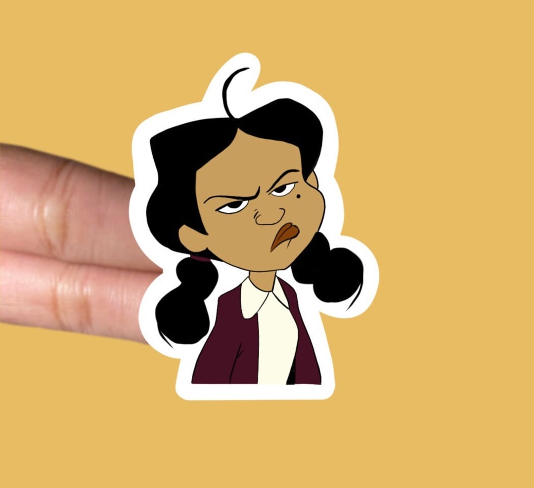 Cute Girl Sticker | Attitude Sticker | Waterproof Sticker - Etsy