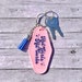 Motel Retro Keychain | Funky Keychain | Retro Keychain | Gifts for Her ...