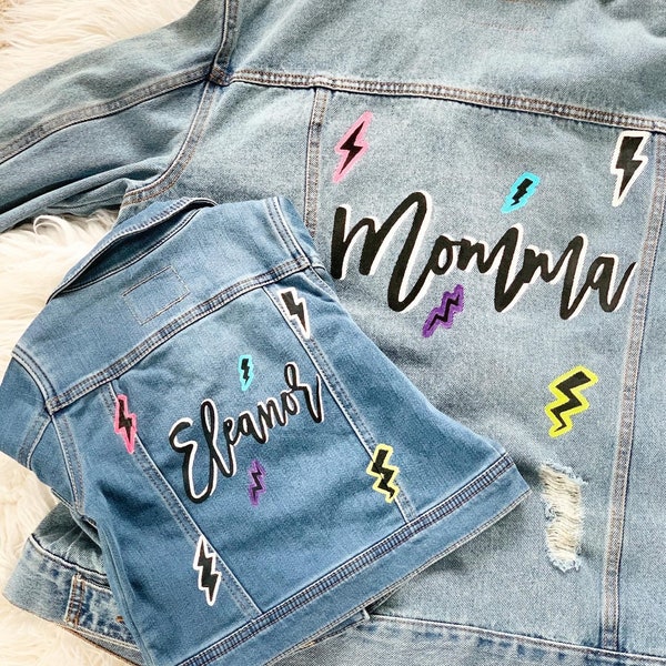 Mom and Mini Jean Jacket - Etsy