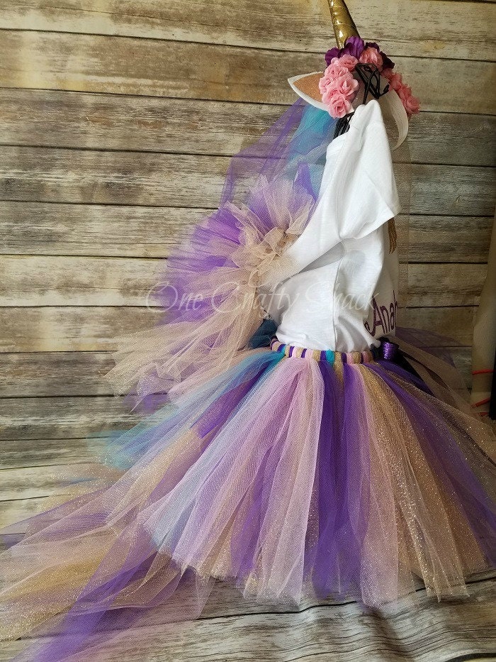 Unicorn Outfit-unicorn Dress-unicorn Birthday-unicorn First Birthday ...