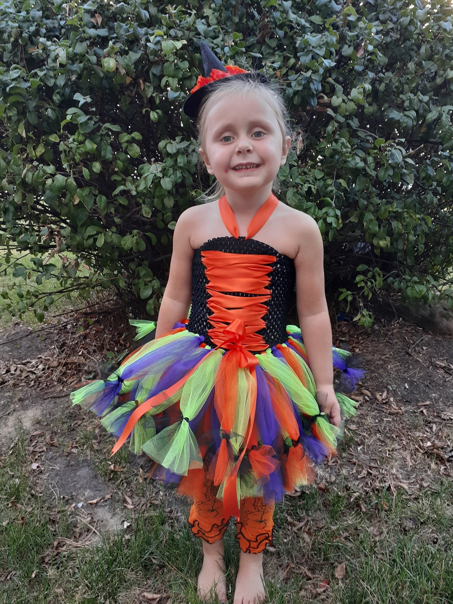 Witch Costume, Witch Toddler Costume, Baby Witch Tutu Costume With Hat ...