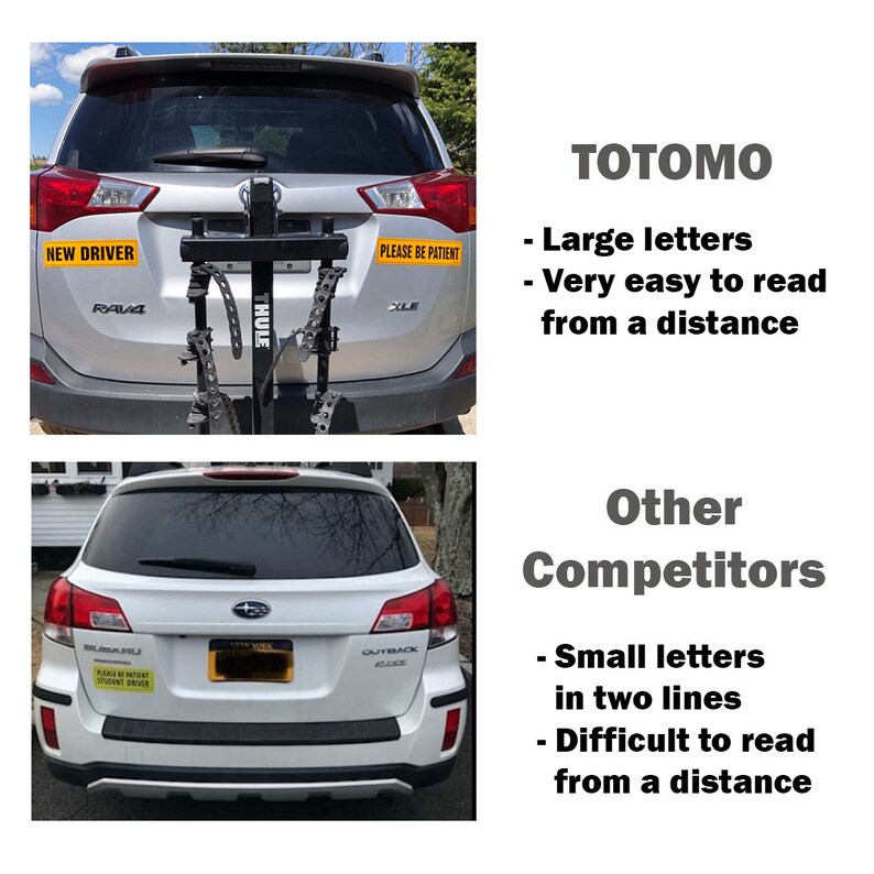 TOTOMO Premium Quality 12x3 Highly Reflective | Etsy