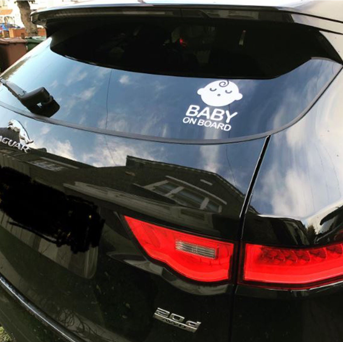 Baby on Board Car Window Decal Sticker Safety Caution Sign for - Etsy