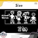 TOTOMO 13 Stick Figure My Family Car Decal Sticker (style#1) Mom Dad ...