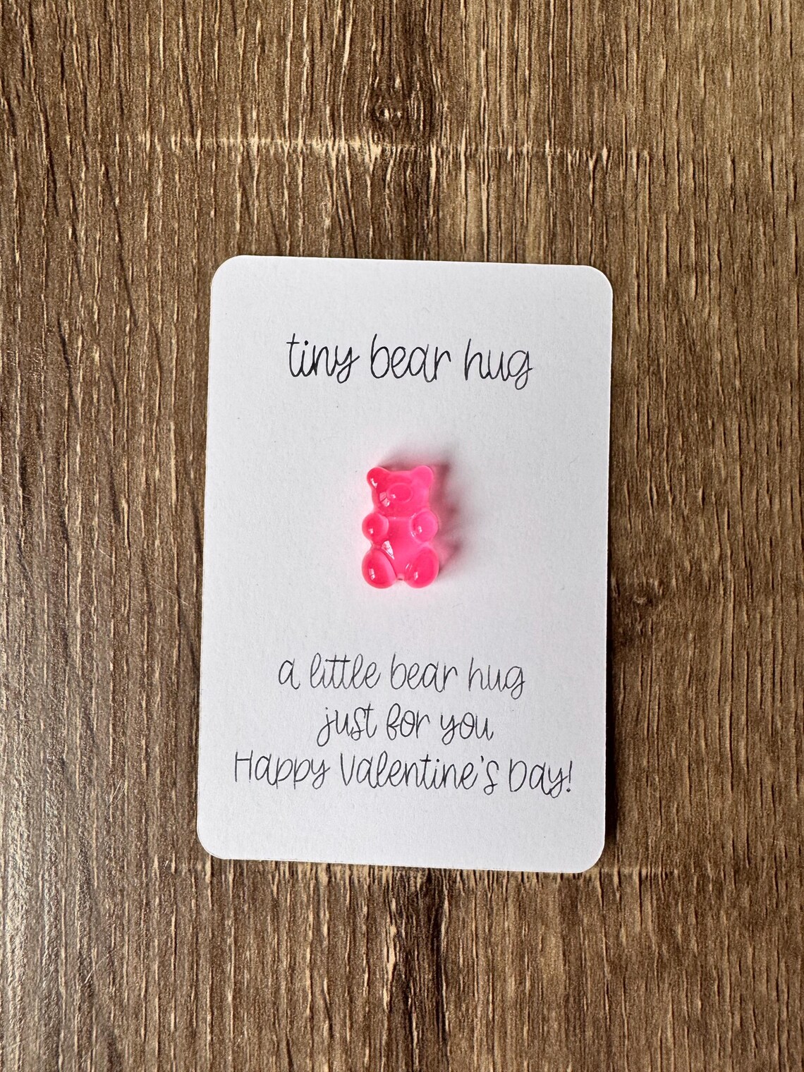 Bear Hug Card, Pocket Hug Token, Pocket Hug Card, Tiny Gifts, Hug Gift ...