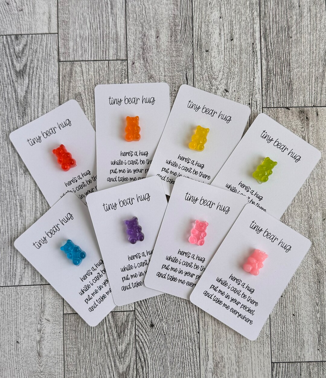 Bear Hug Card, Pocket Hug Token, Pocket Hug Card, Tiny Gifts, Hug Gift ...