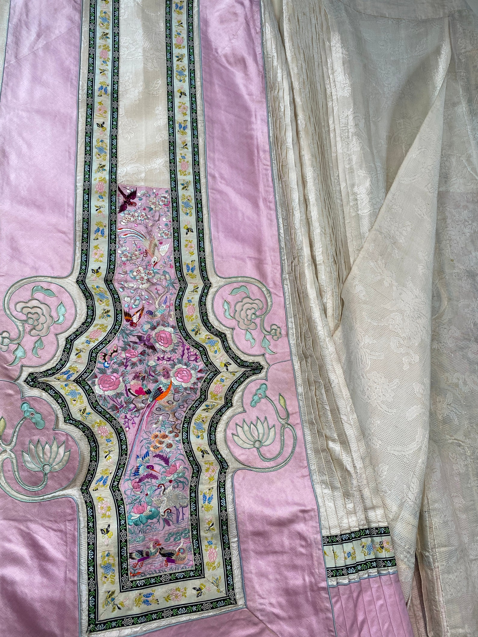 1890 - 1900s Han Dynasty Chinese Embroidered Wedding Apron Skirt - Etsy