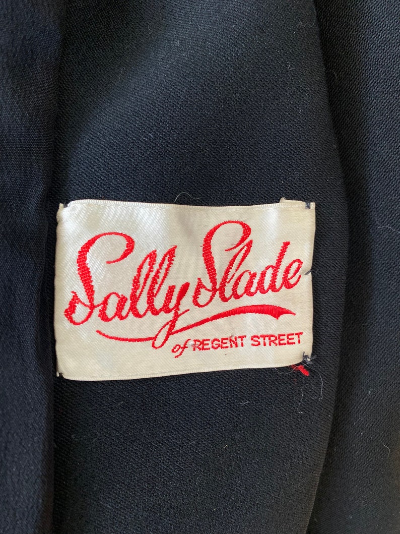 1940s Sally Slade Wool and Beaded Soutache Work Jacket - Etsy