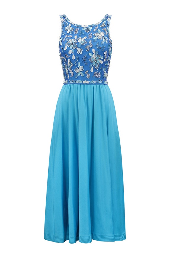 1970s Haute Couture Silk Jersey Dress and Jacket - Gem