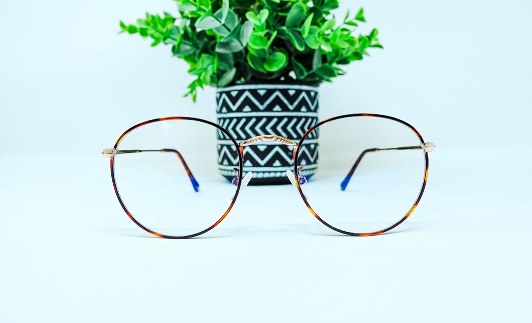 Round Classic Blue Light Blocking Glasses | Blue Light Glasses Circle ...