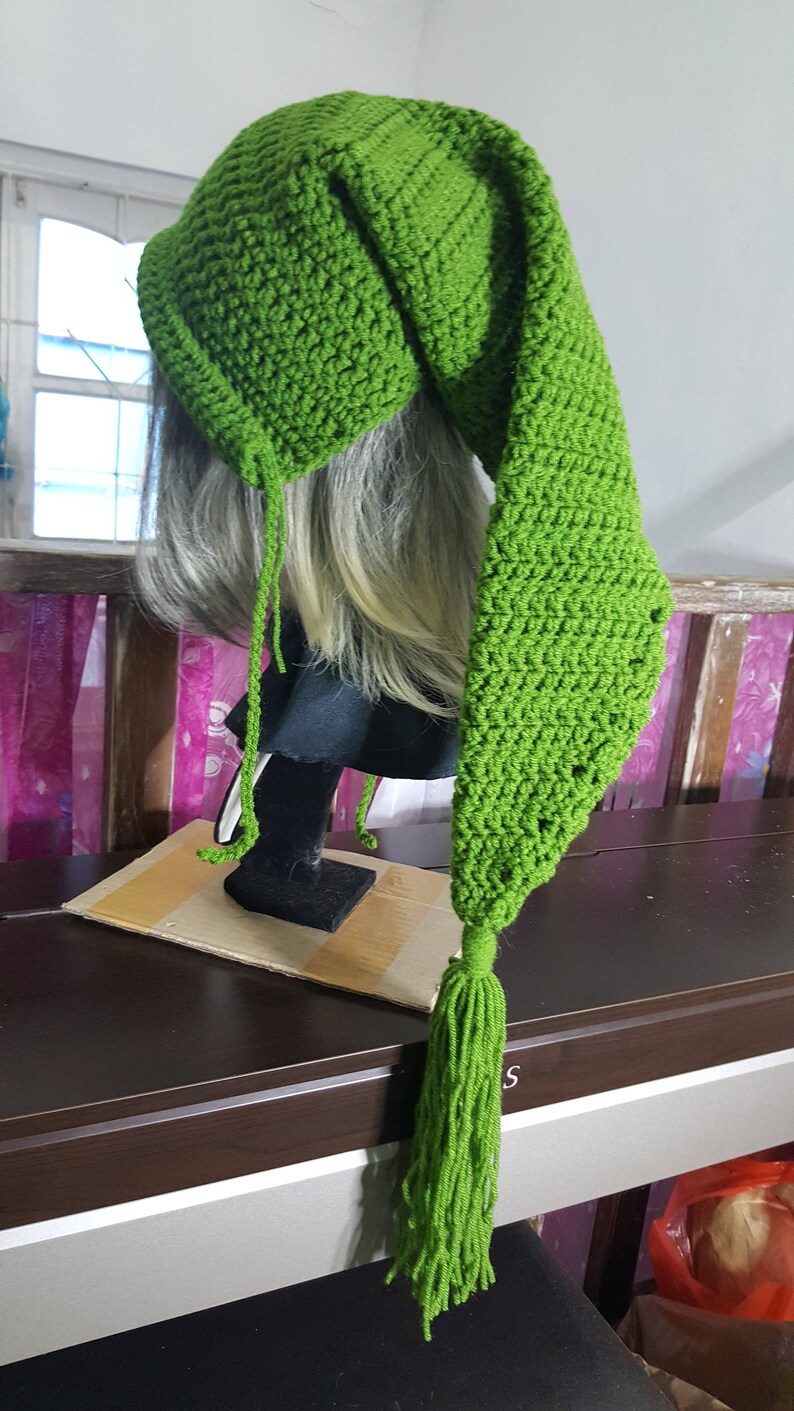 Druid/pixie/elfin/medieval Crocheted Beanie Adult - Etsy