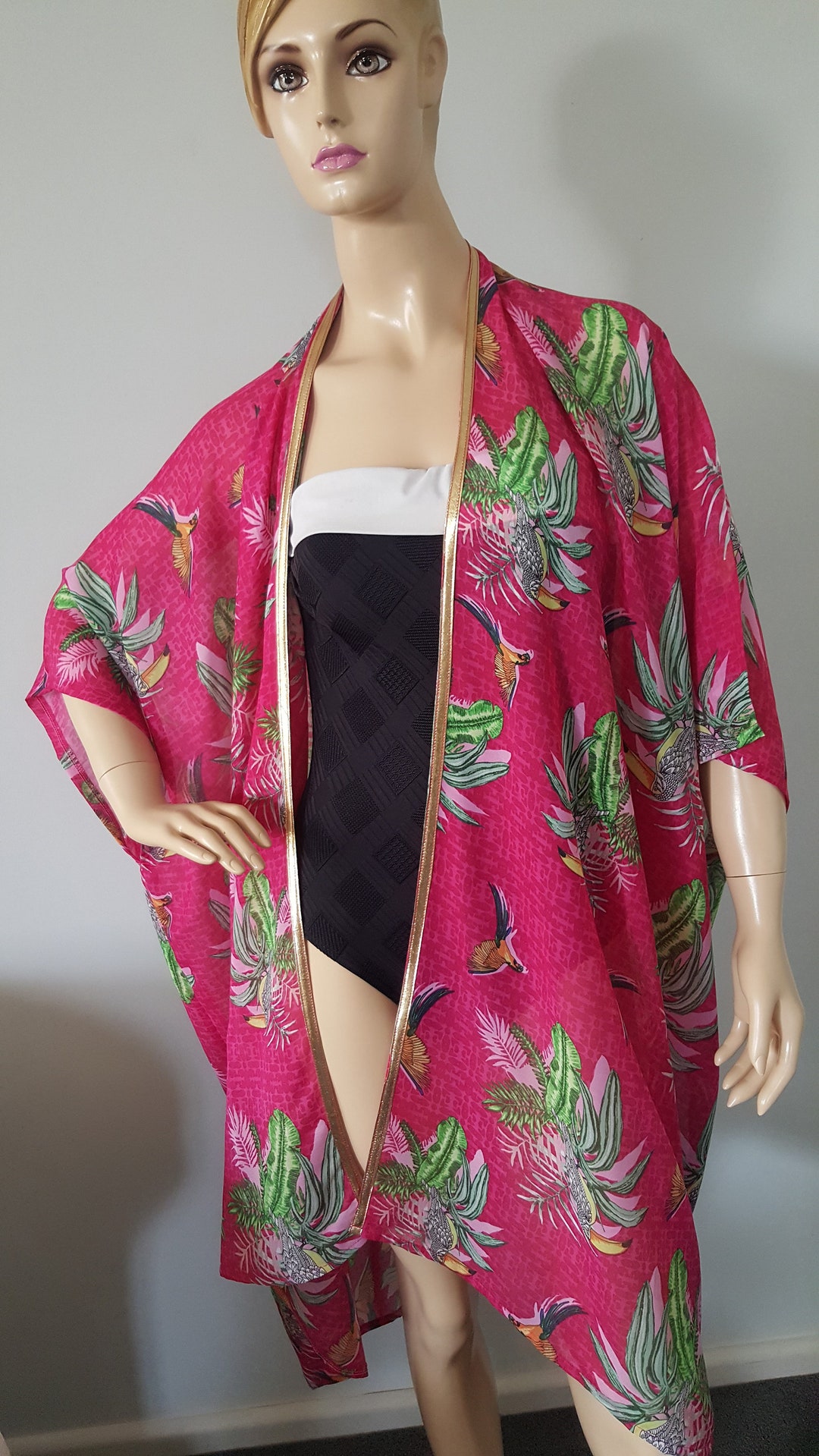 Australian-made Glam Beach/pool Cover-up for Full or Plus Size Figures ...