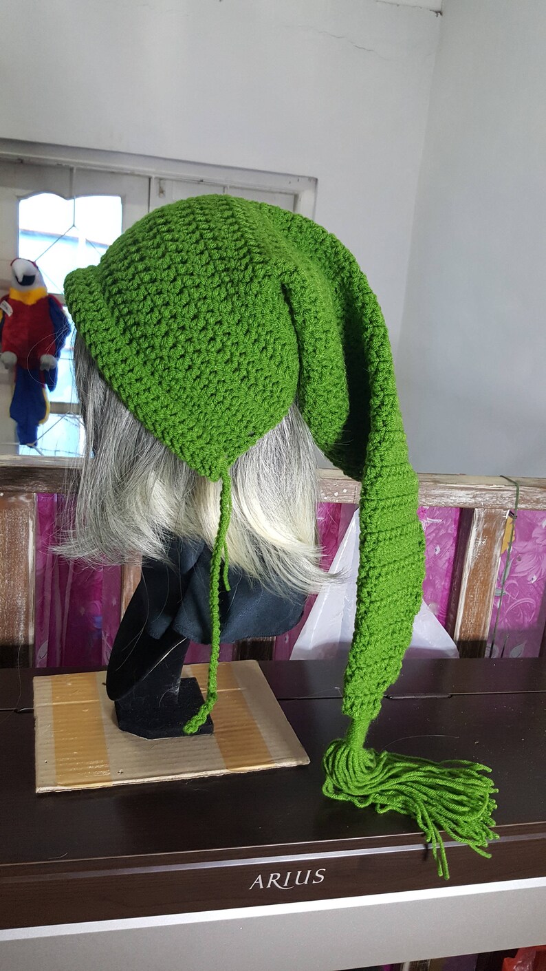 Druid/pixie/elfin/medieval Crocheted Beanie Adult - Etsy