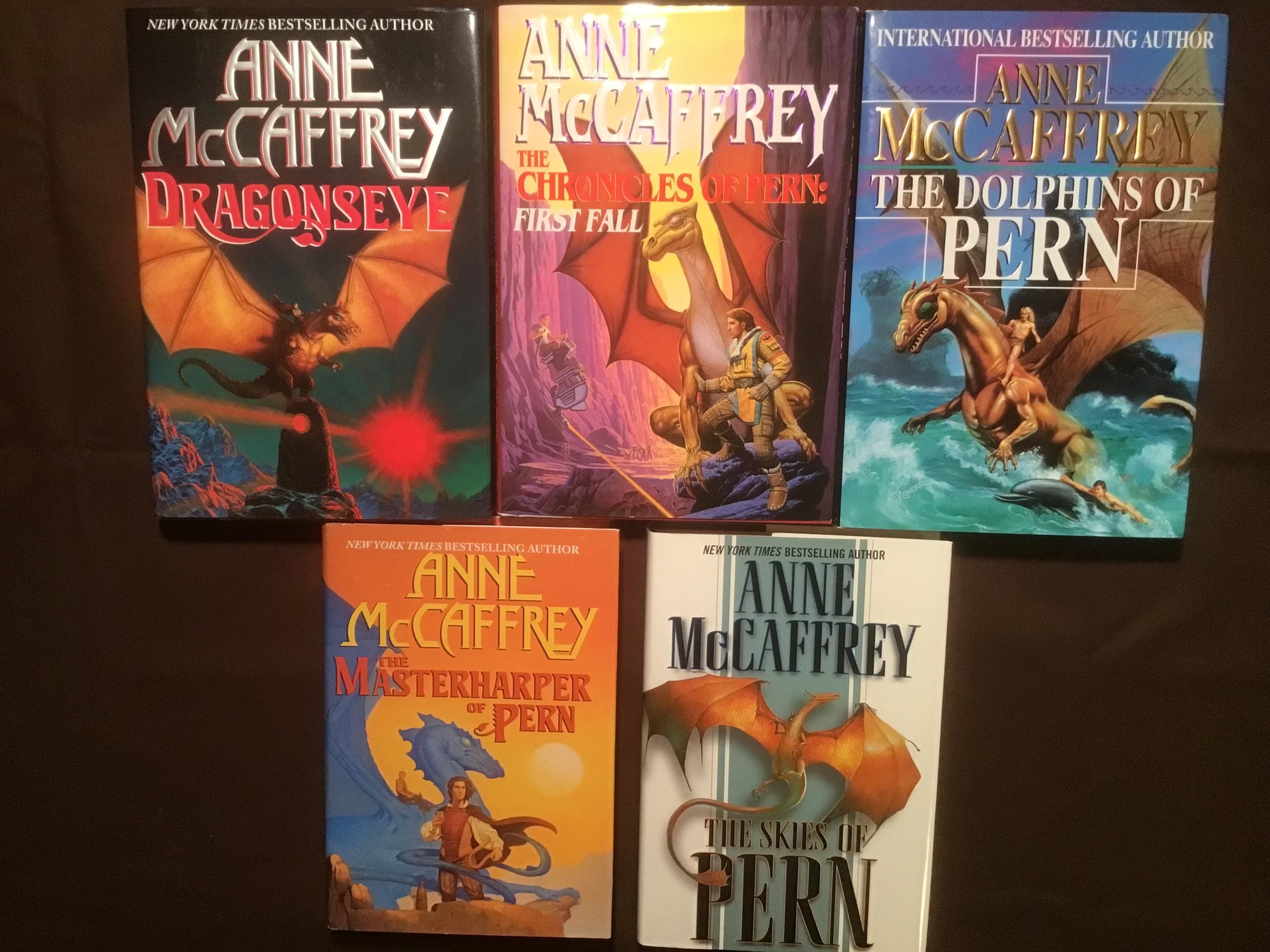 5 Pern Books by Anne Mccaffrey - Etsy