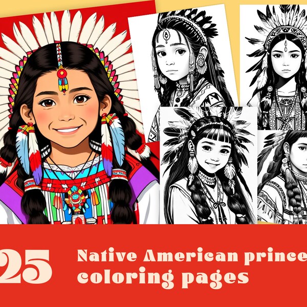 Indigenous Girl Page - Etsy