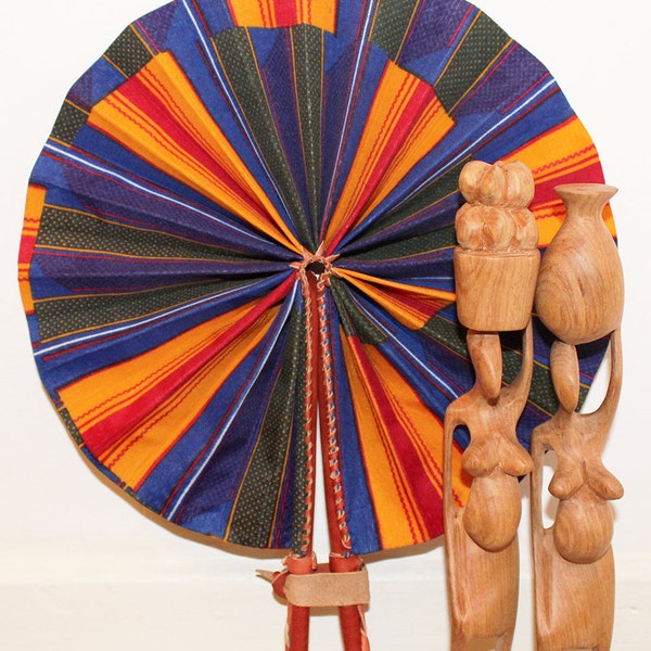 African Fan Black - Etsy