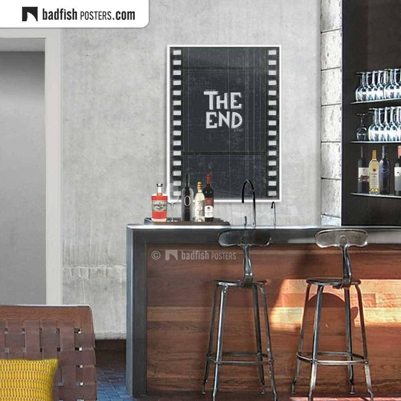 The End Print, Alternative Movie Poster, Closing Credits, Movie ...