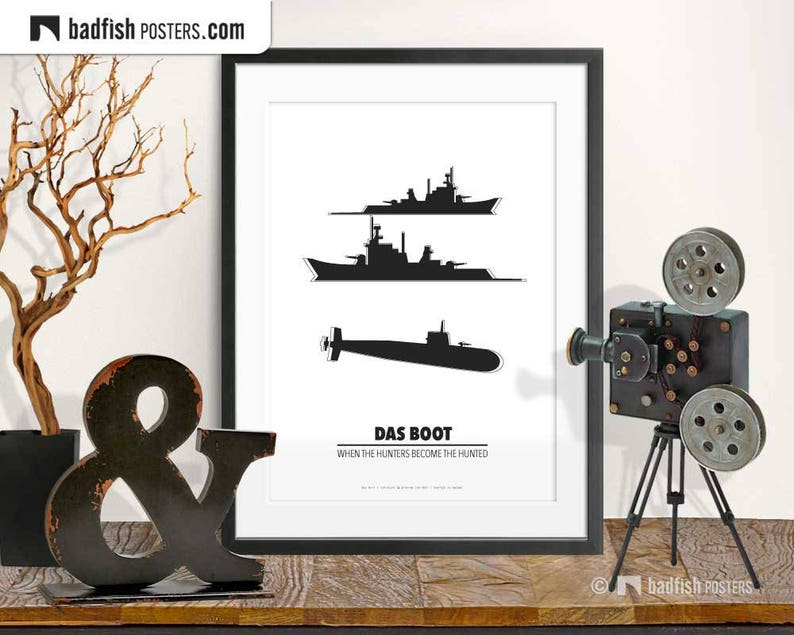 Das Boot Print Submarine U-boat Alternative Movie Poster - Etsy