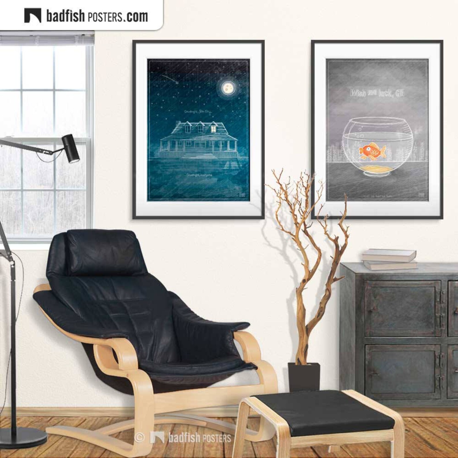 The Waltons Print, Alternative Movie Poster, Goodnight Everyone, John ...