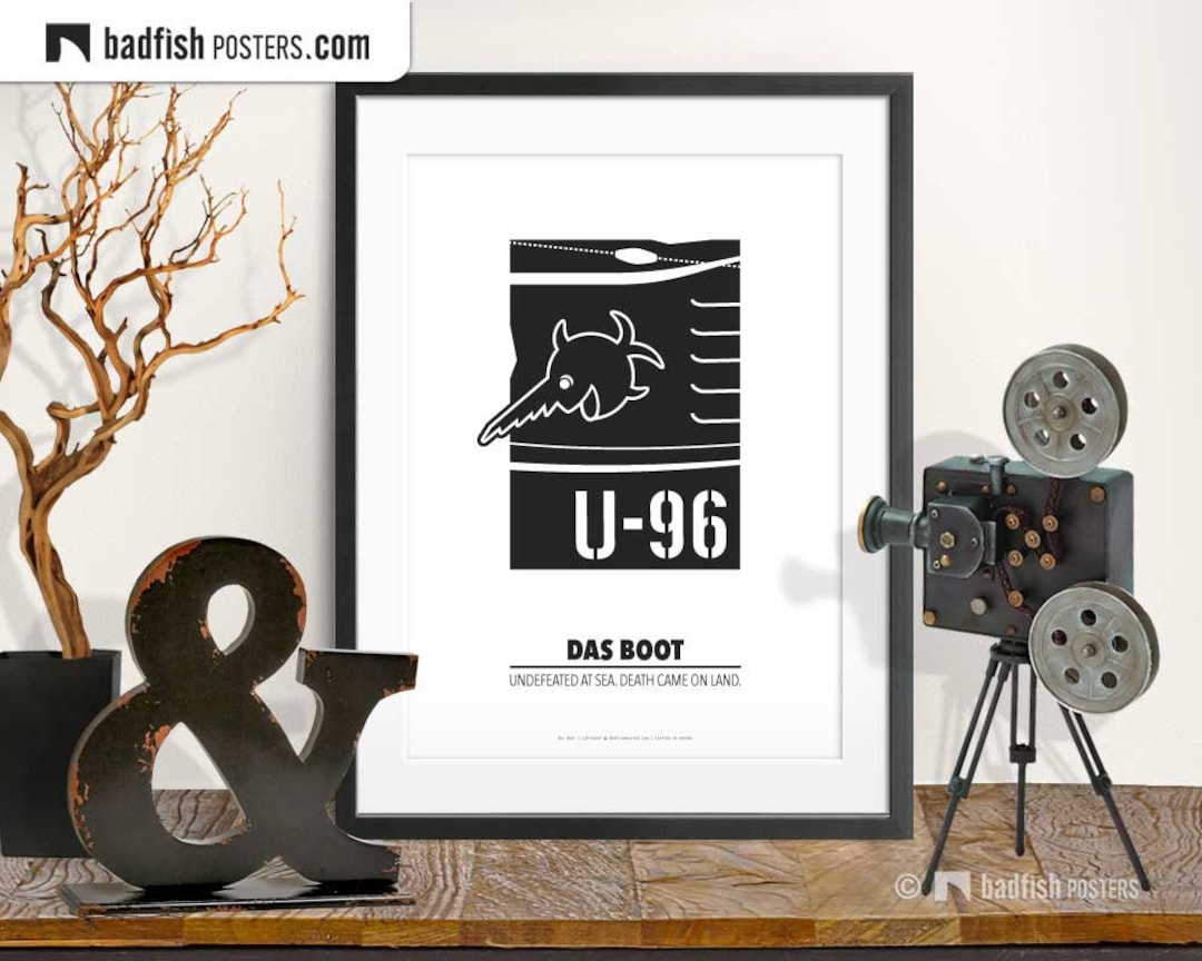 Das Boot Print, Submarine, U-boat, U-96, Sawfish, Alternative Movie ...