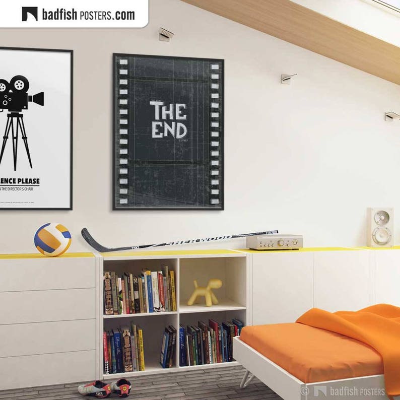 The End Print, Alternative Movie Poster, Closing Credits, Movie ...