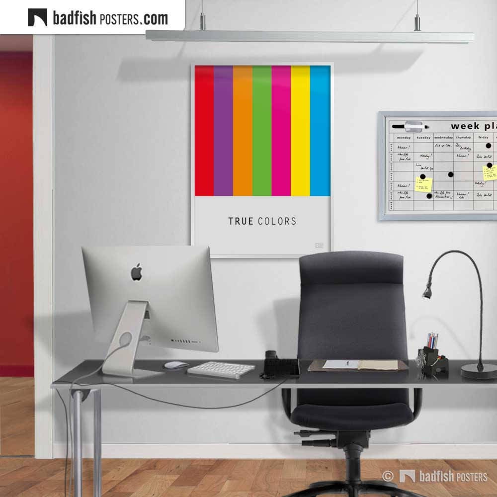 True Colors Print Rainbow Colors Poster Digital Art Modern - Etsy