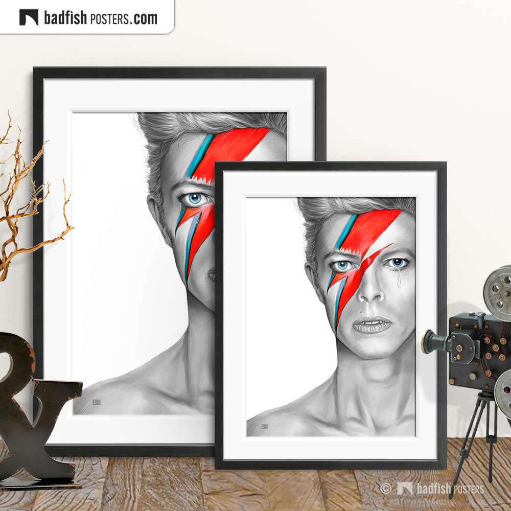 Insanity, Portrait Print, Tribute Poster, Digital Wall Art, Red ...