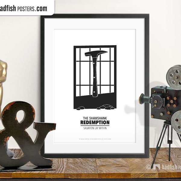 Shawshank Redemption Hammer Poster - Etsy