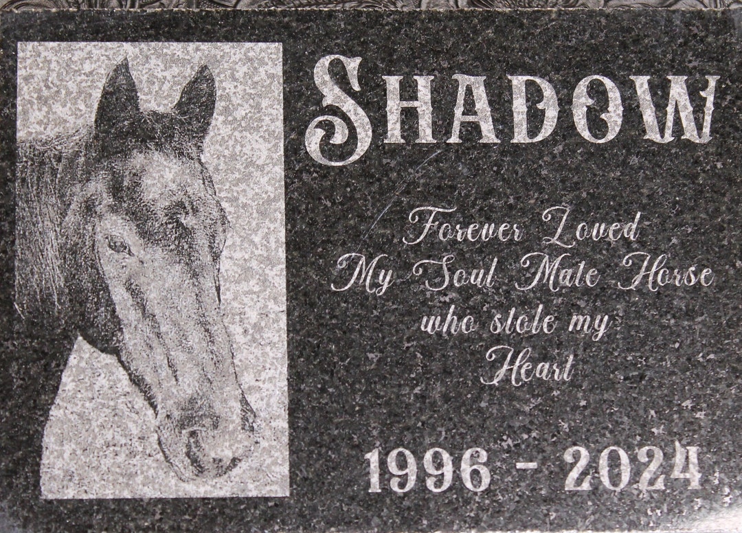 Custom Granite Memorial Marker - Etsy