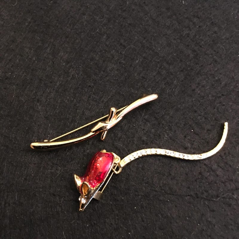 Vintage Mouse Pin - Etsy