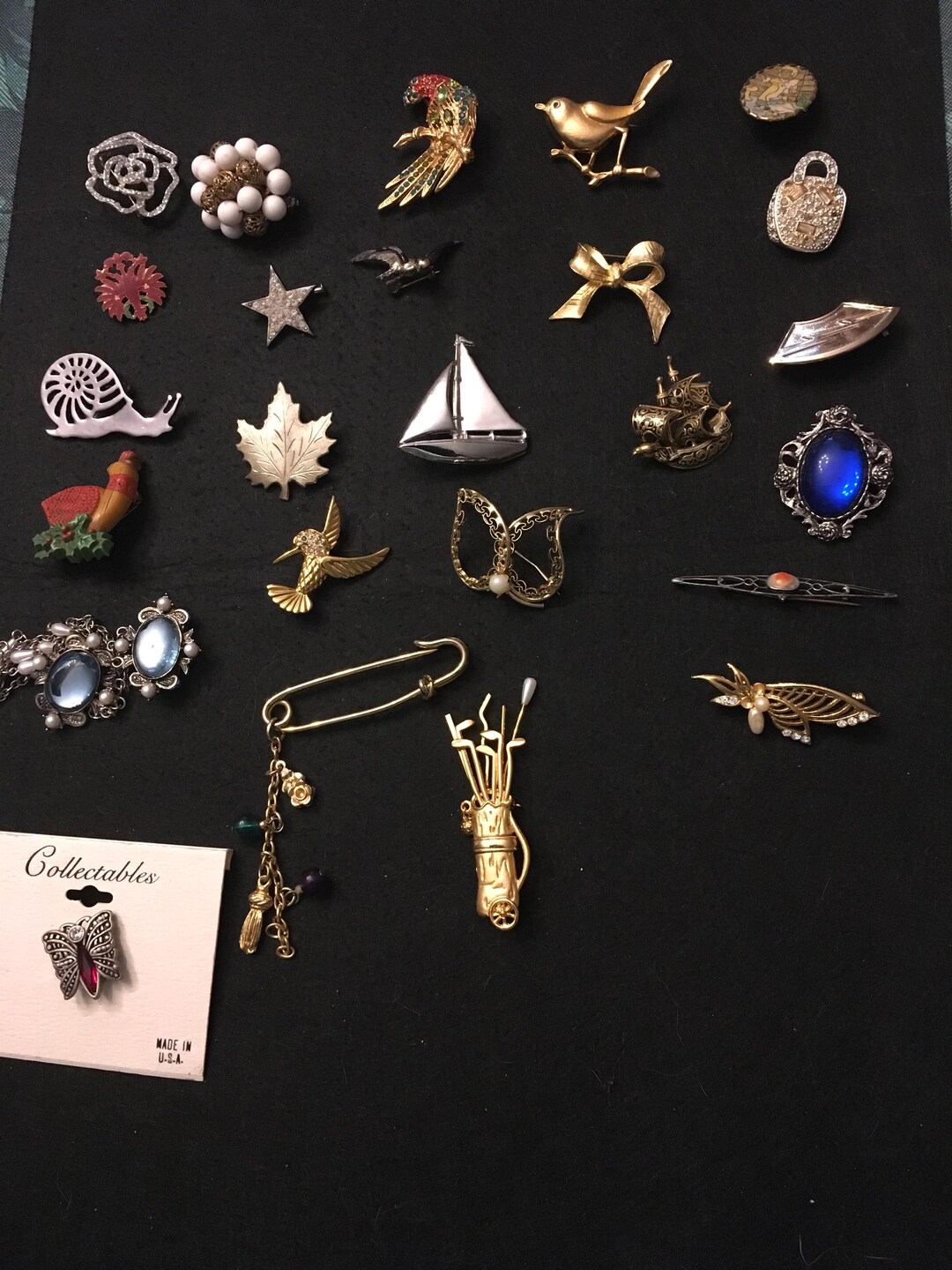 Vintage Brooch and Pin Destash Lot: Mixed Assortment, Crafts - Etsy