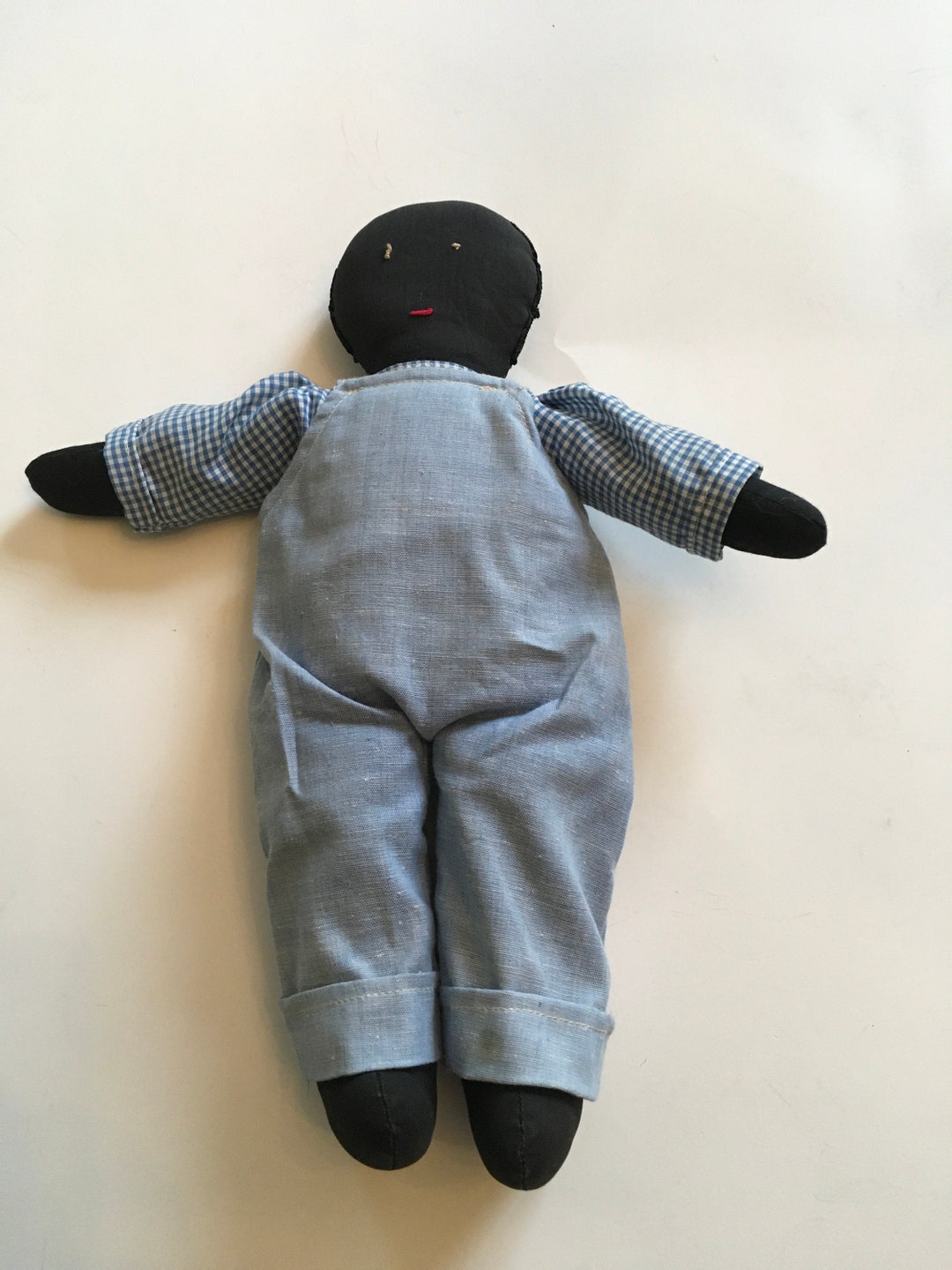 Vintage 1960's Americana Rag Doll African American Doll Handmade - Etsy