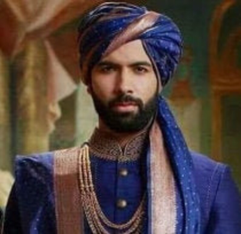 Indian Wedding Pagri Turban Royal Traditional Pagdi Maharaja - Etsy India