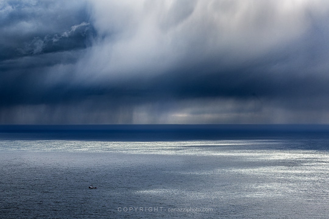 Boundless Blue / Beach Photo, Ocean Photo, Seascape, Color Beach ...