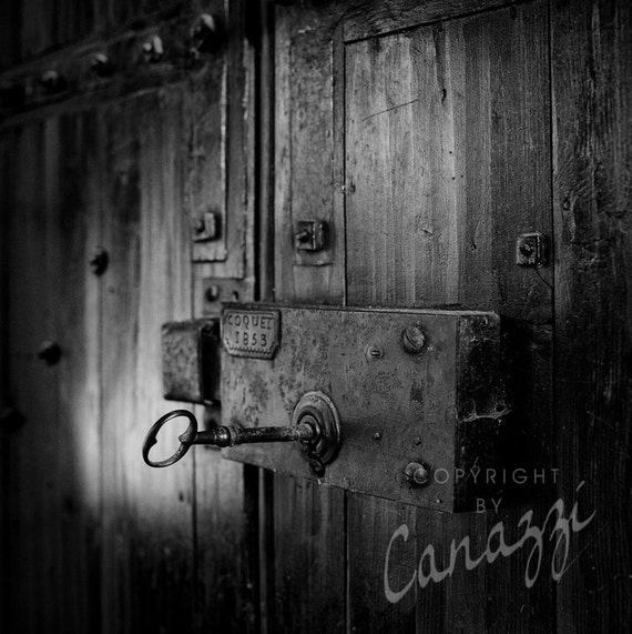 Black Art Lock And Key