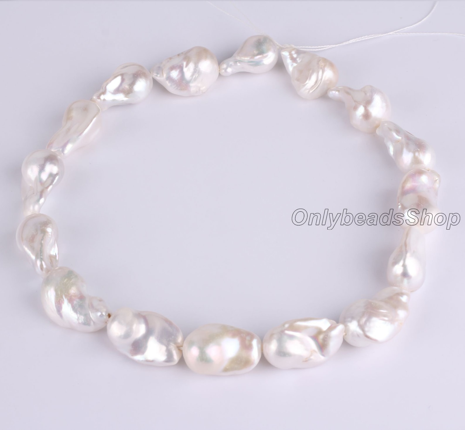 16-18x22-25mm Natural Freshwater Pearls,high Quality Baroque Pearl ...