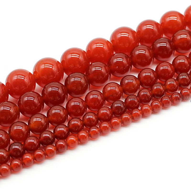 Red Agate Jewelry - Etsy