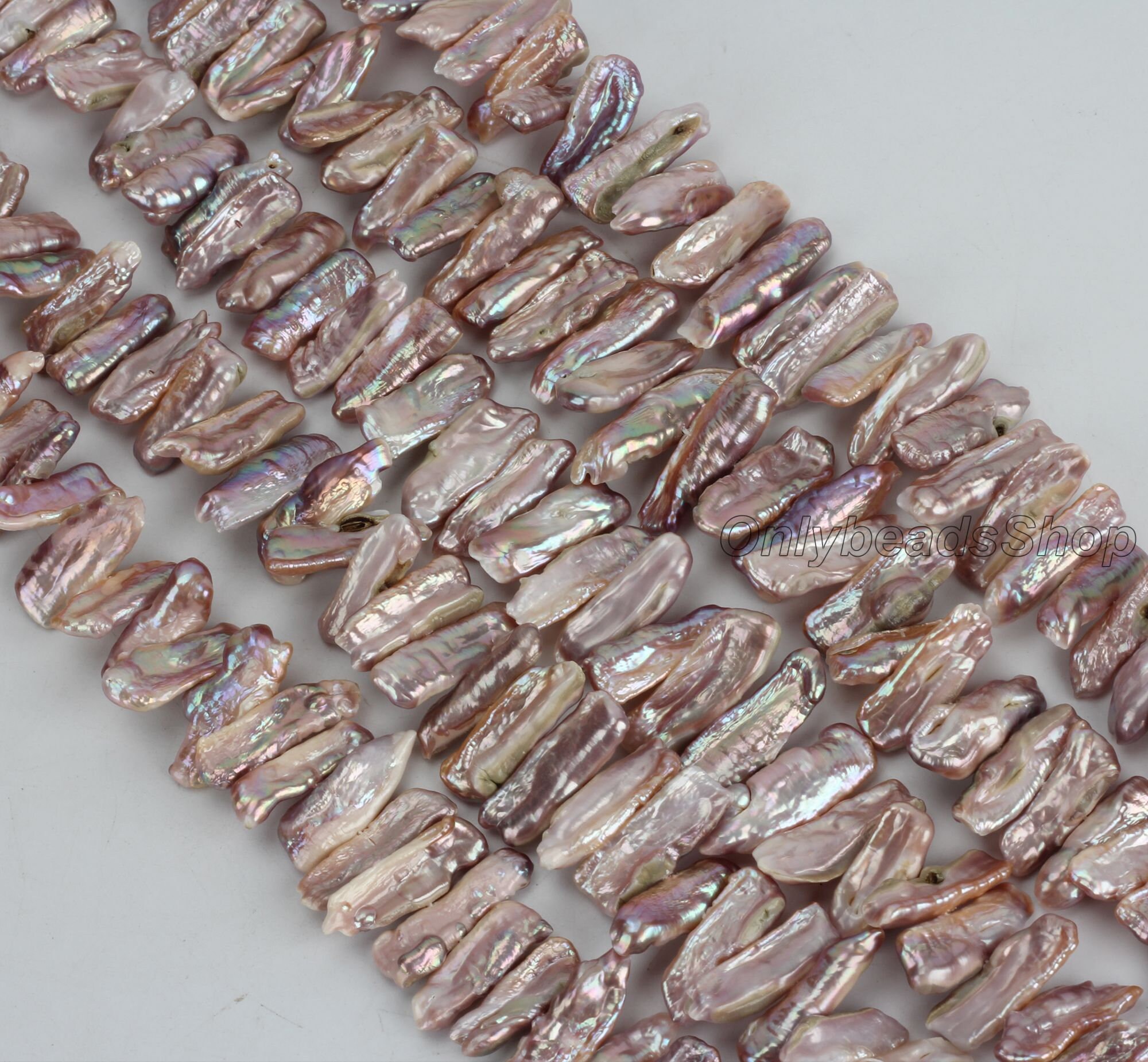 Genuine Freshwater Biwa Pearls Beads,pearls for Jewekry Making,diy Biwa ...