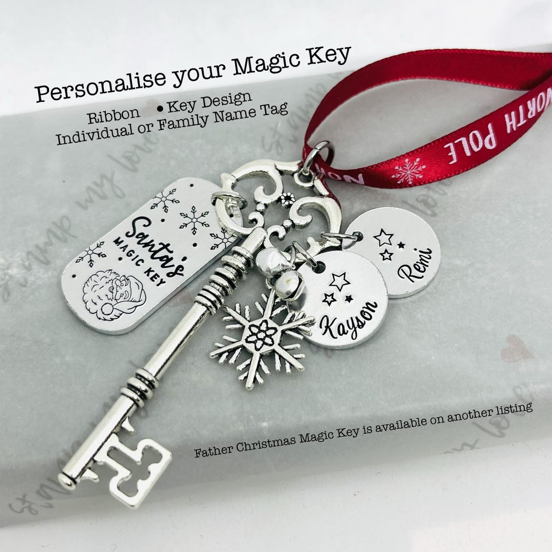 Santas Magic Key Personalised Christmas Eve Box Father Christmas Magic ...