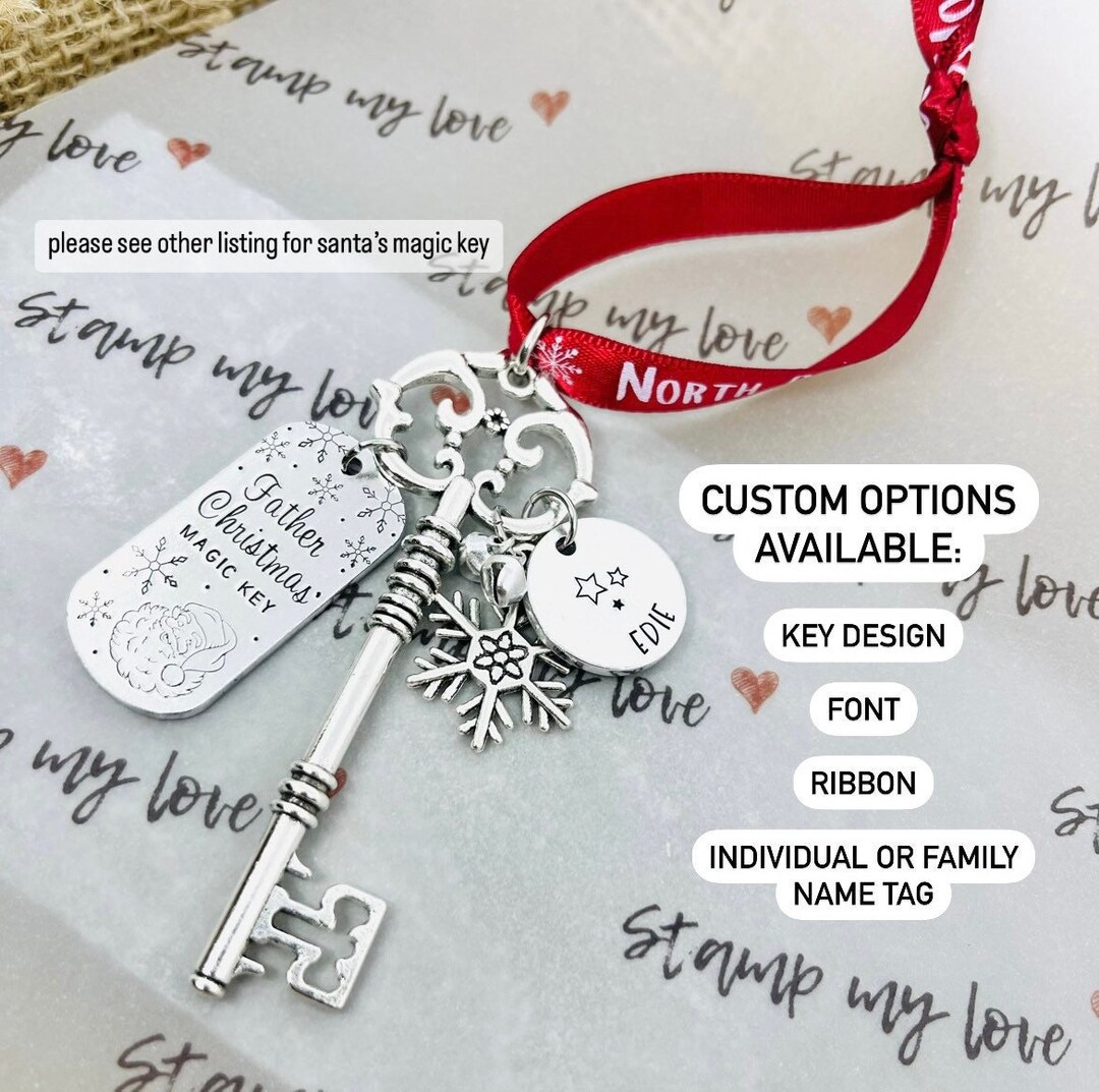 Personalised Father Christmas Magic Key Christmas Eve Box - Etsy