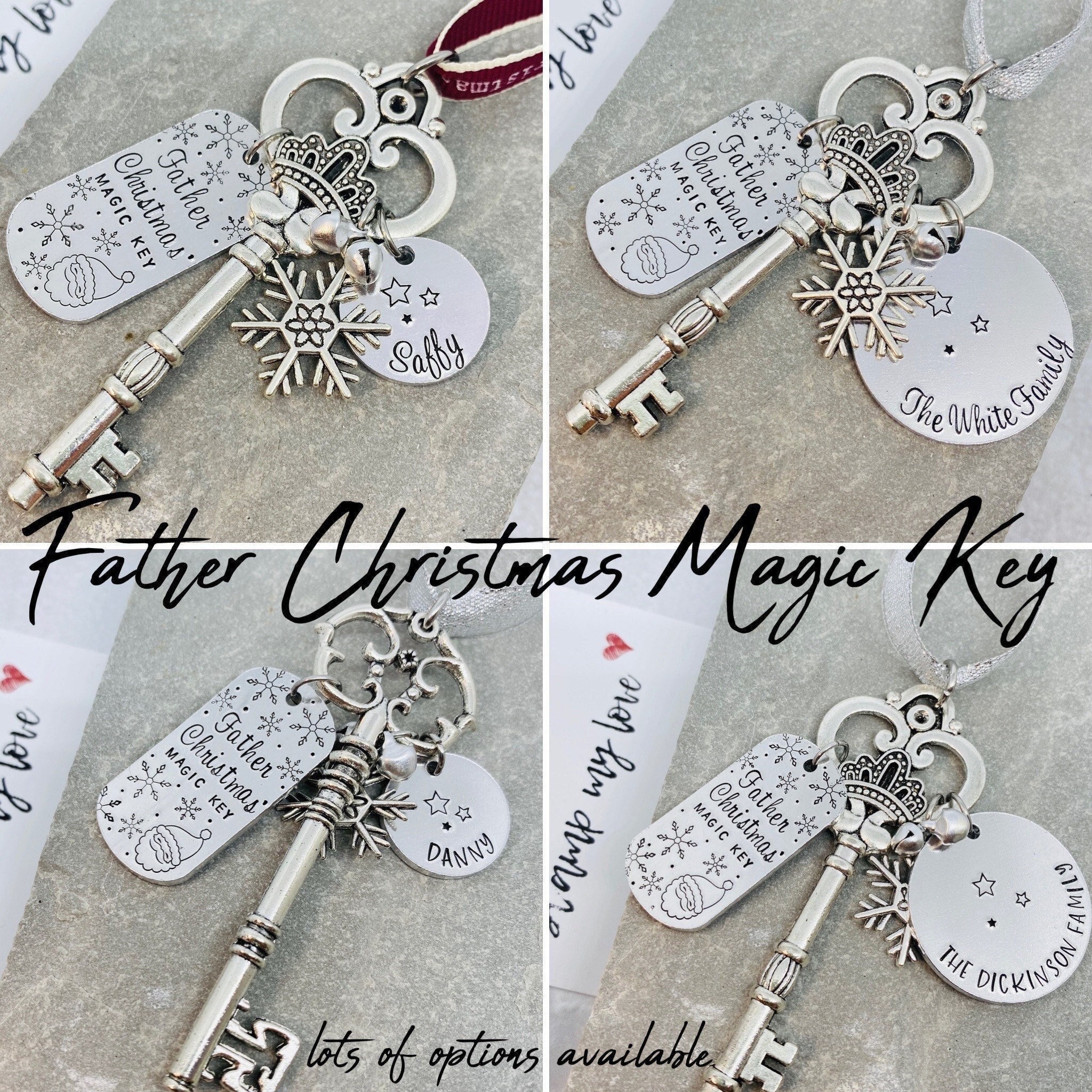 Personalised Father Christmas Magic Key Christmas Eve Box - Etsy