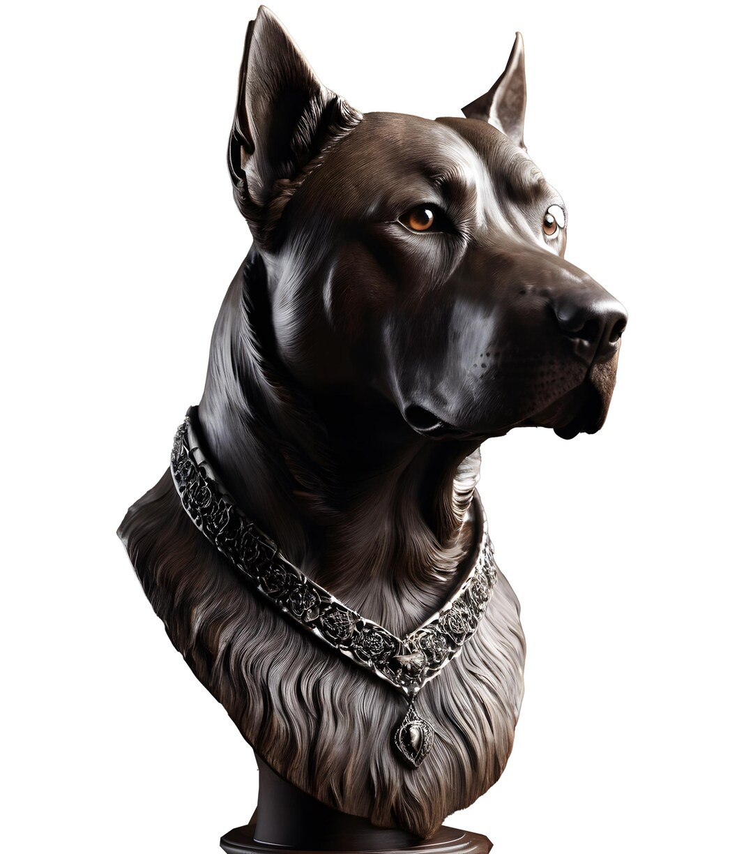 Canne Corso Bust STL File for 3D Printer 3D Print Model. Commercial Use ...