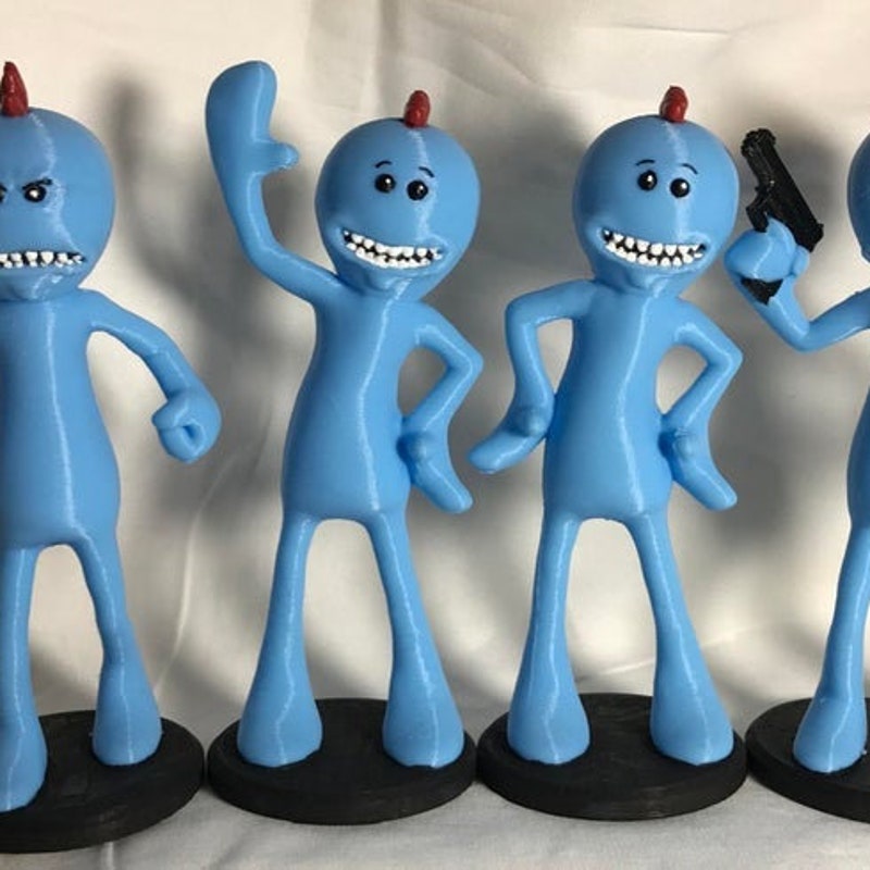 Mr Meeseeks - Etsy