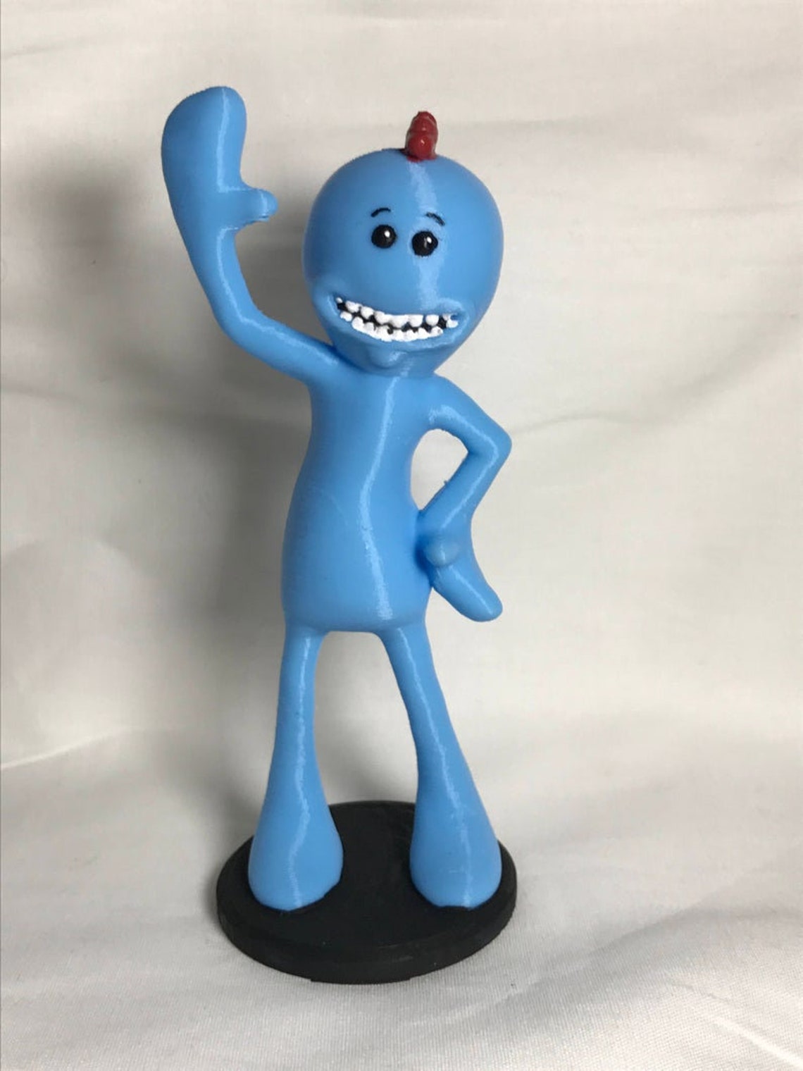 Mr. Meeseeks Figurine 3D Printed and Handpainted Keep You - Etsy Australia