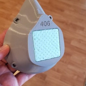 3D Printed 1500 Micron Filter Mask - Etsy